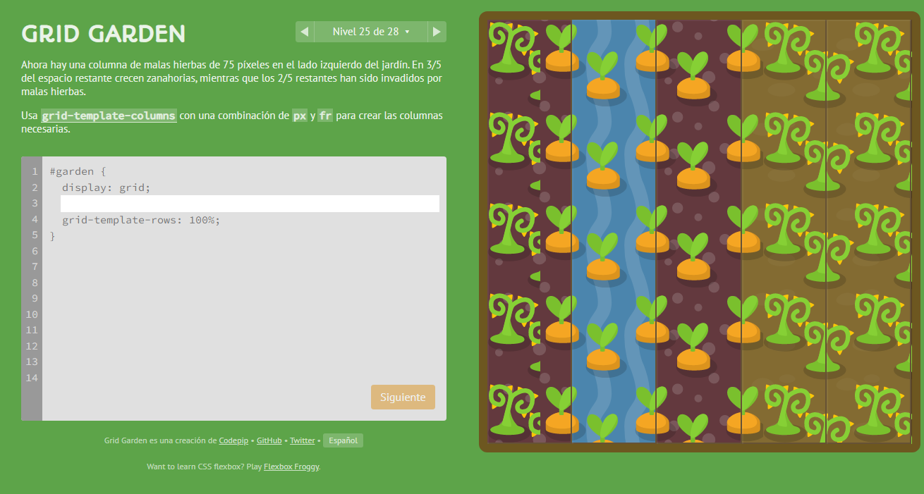 Aprender CSS jugando: Flexbox Froggy y Grid Garden – Ciclos Formativos ...